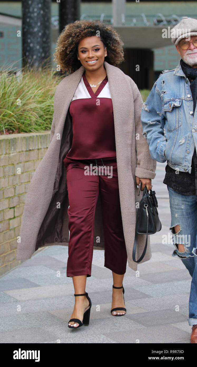 Keshia East outside ITV Studios Featuring: Keshia East Where: London ...