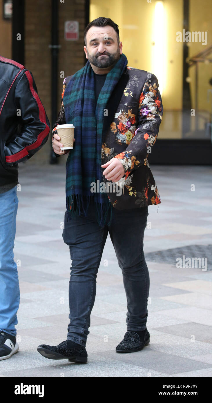 X Factor Danny Tetley outside ITV Studios Featuring: Danny Tetley Where ...