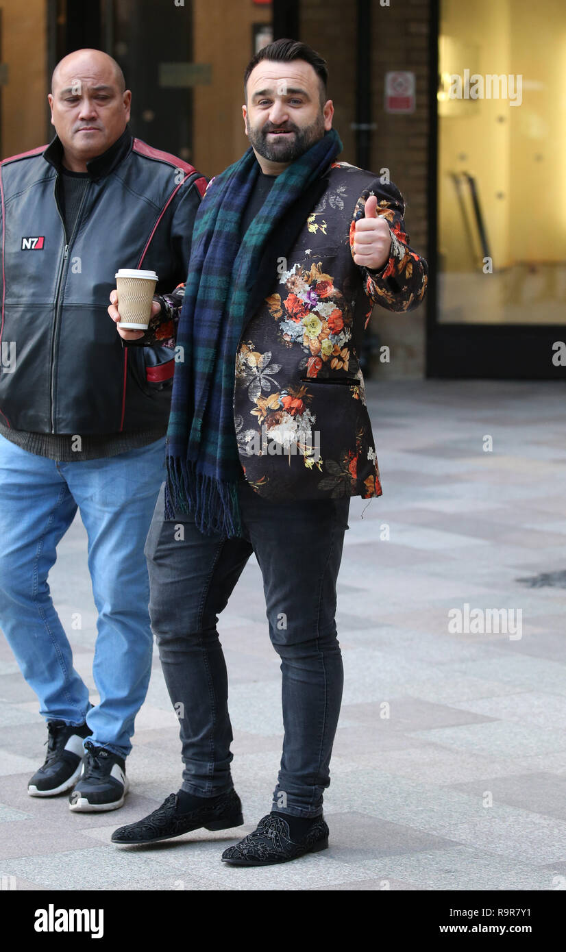 X Factor Danny Tetley outside ITV Studios Featuring: Danny Tetley Where ...