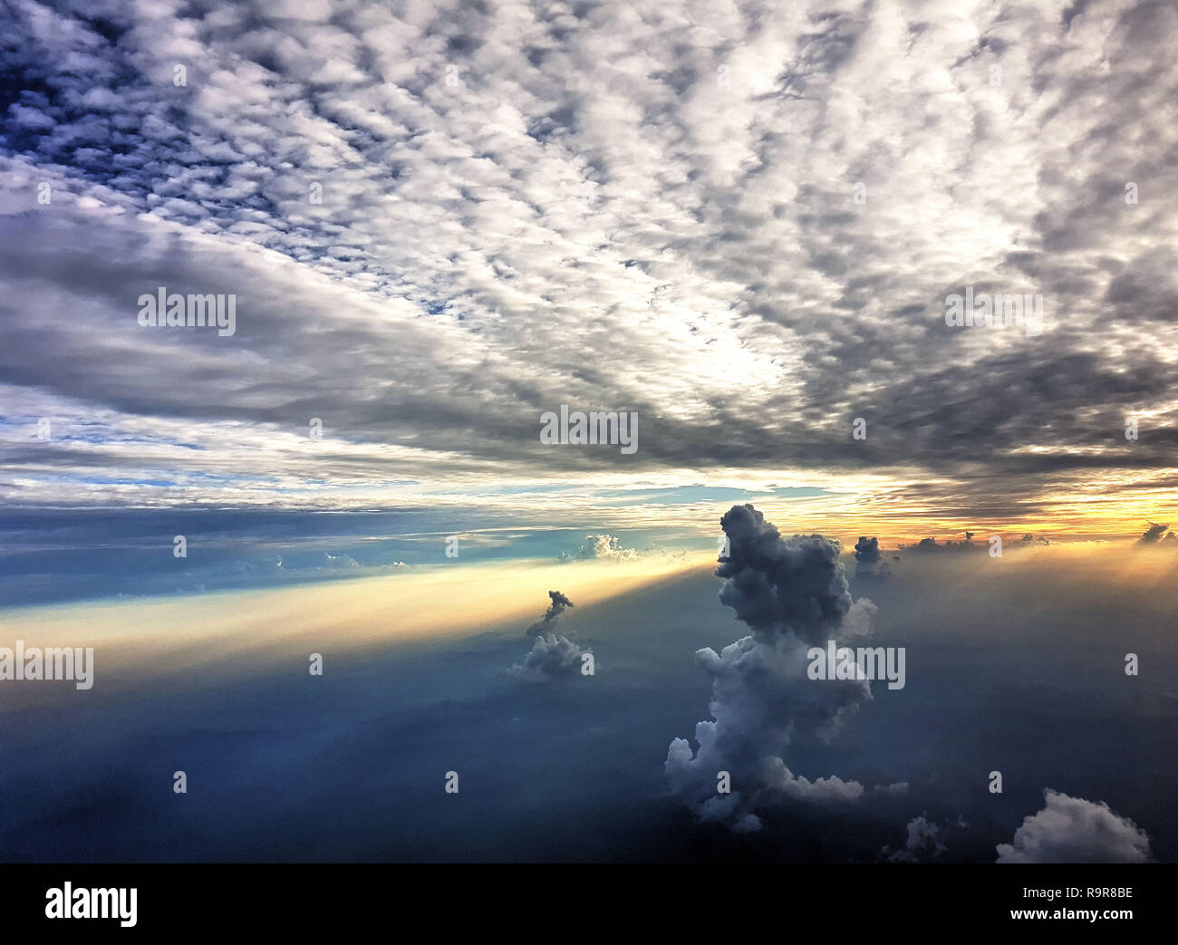 unusual cloud formation Stock Photo - Alamy