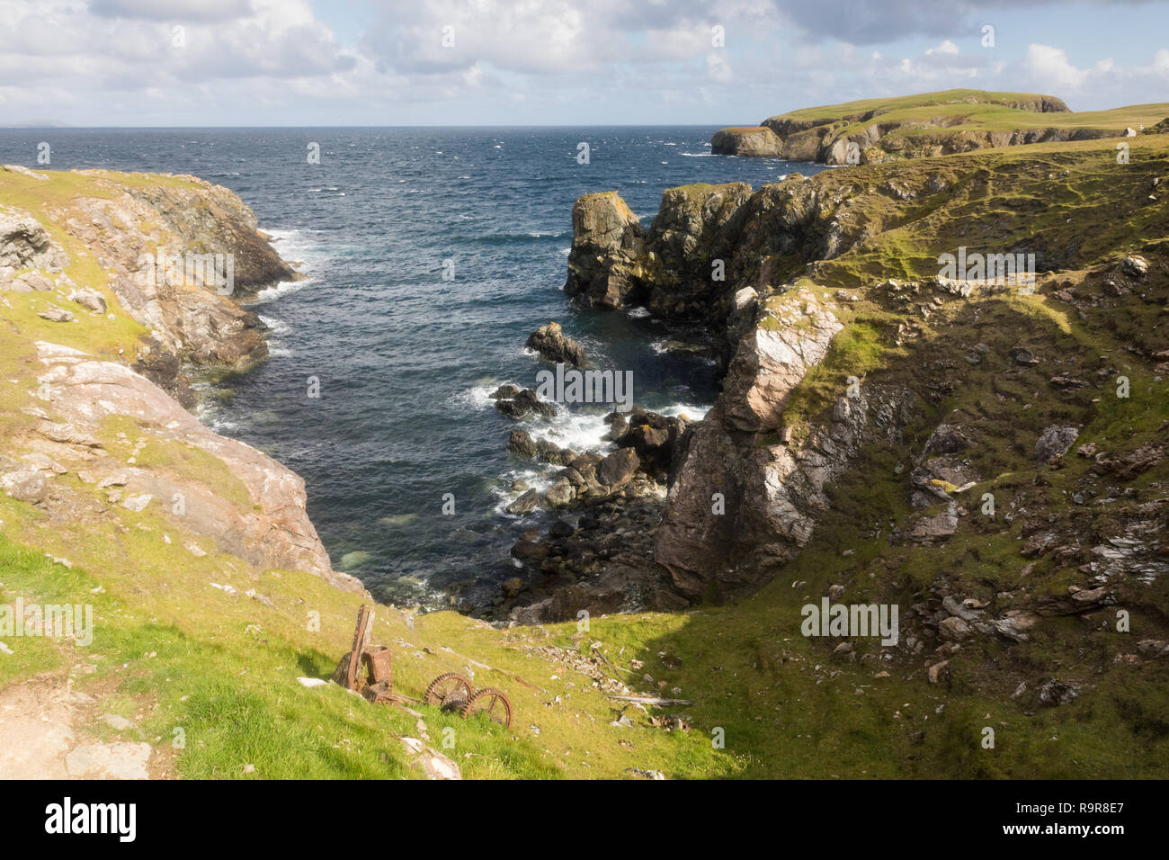 Landscape on Fetlar, Shetland Islands, UK Stock Photo - Alamy
