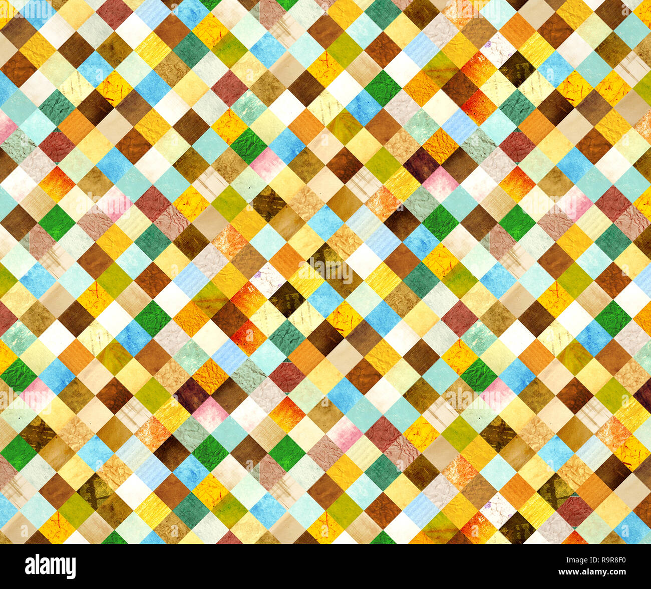 Background with paper patterns of different colors Stock Photo - Alamy