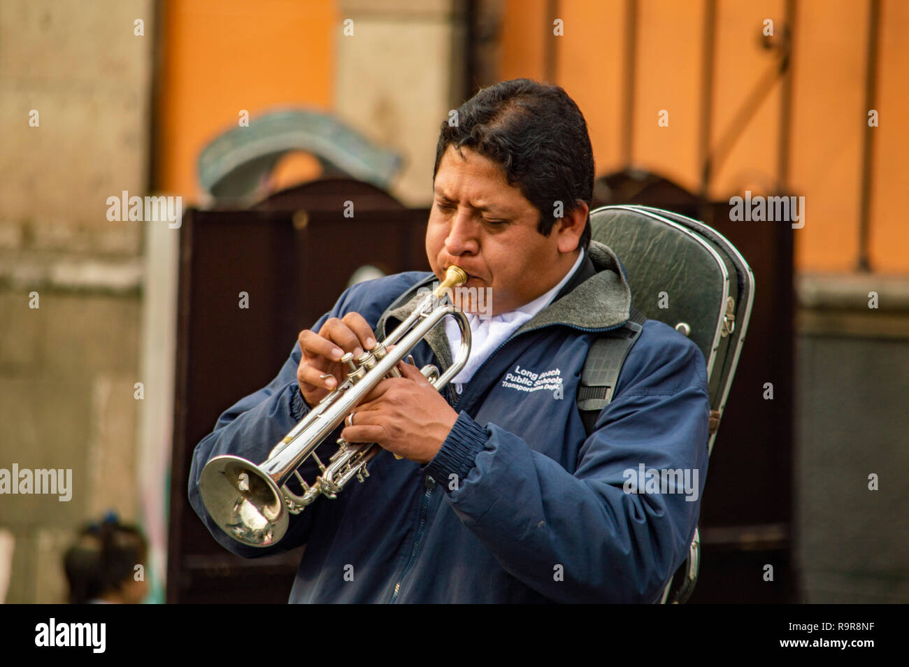 Mexican mariachi trumpet hi-res stock photography and images - Alamy