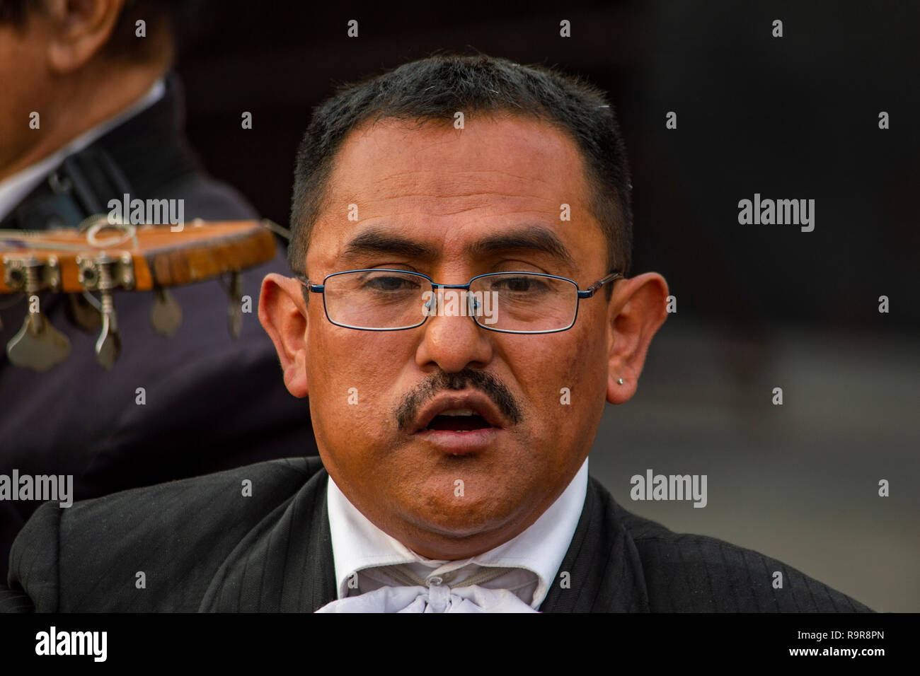 A Mariachi band performing at Plaza Garibaldi in Mexico City, Mexico ...