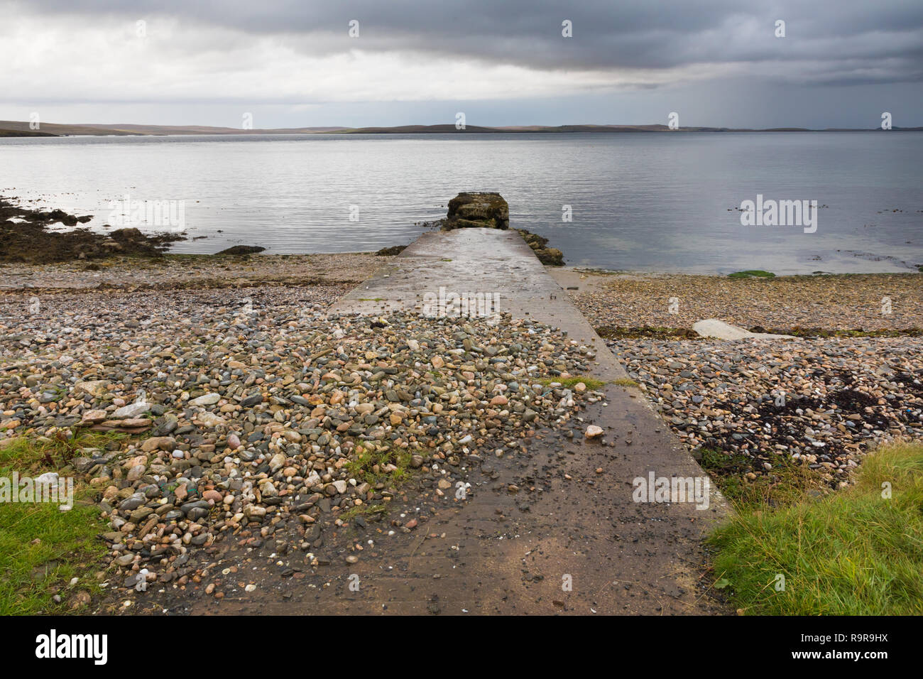 Ruined pier on Fetlar, Shetland Islands Stock Photo - Alamy