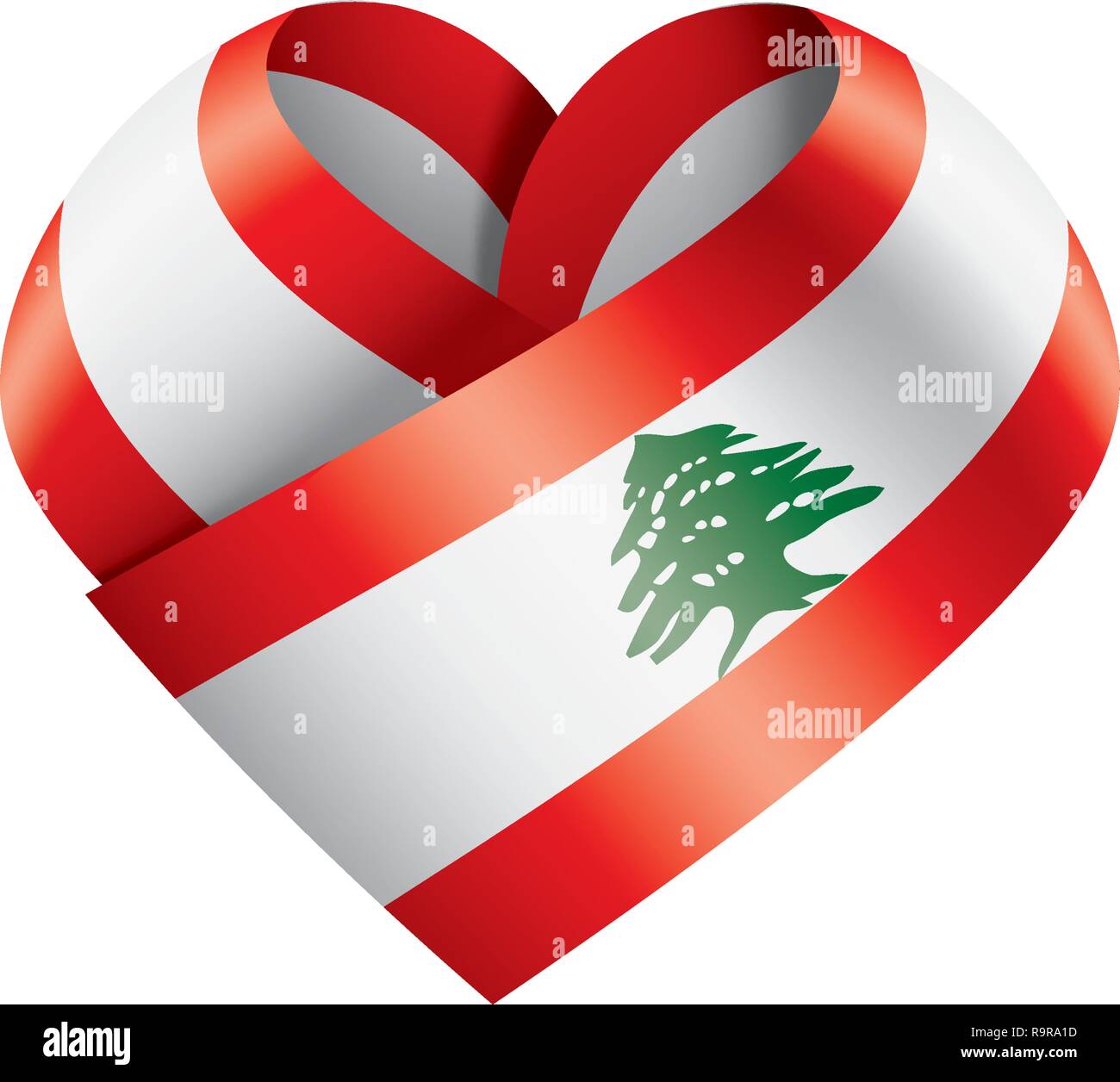 White background lebanon Stock Vector Images - Alamy