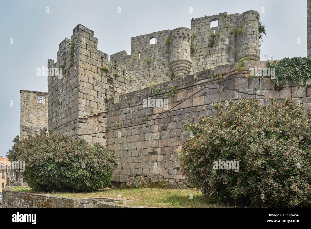 Medieval castle of the most beautiful village in Spain, Castro Caldelas ...