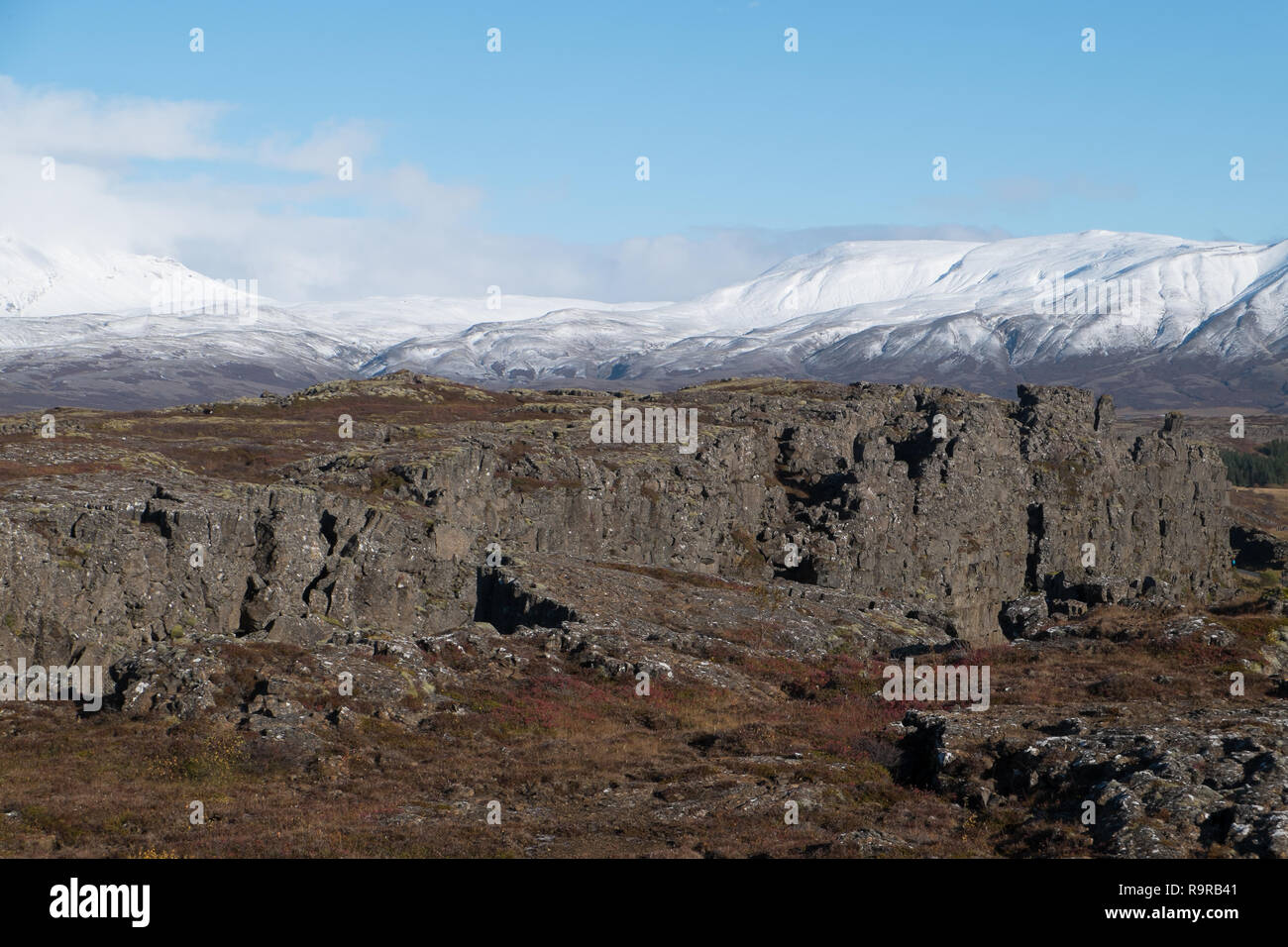 Þingvellir, Thingvellir, national park, rift valley Stock Photo - Alamy