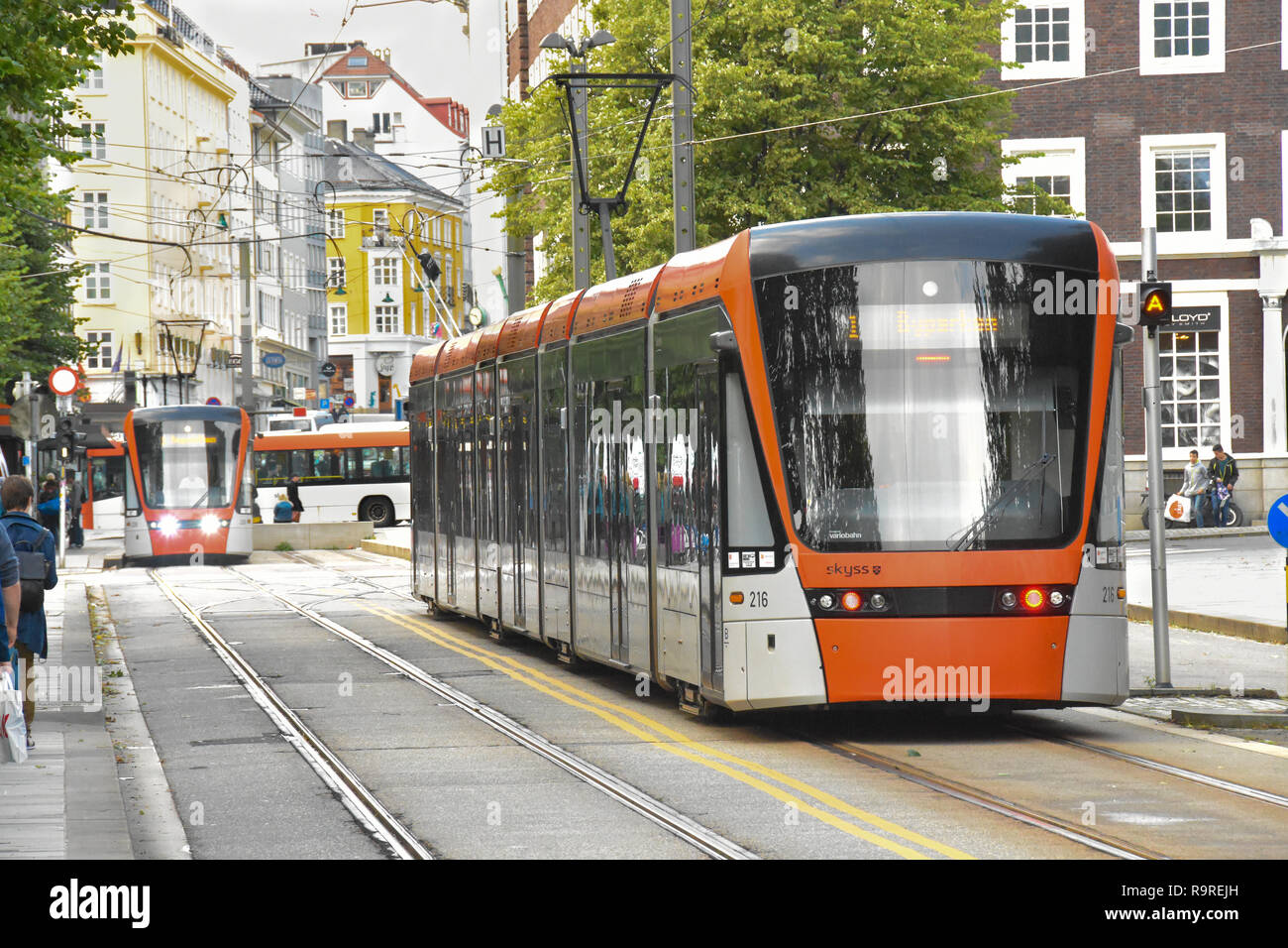 Electric light rail tram hi-res stock photography and images - Alamy