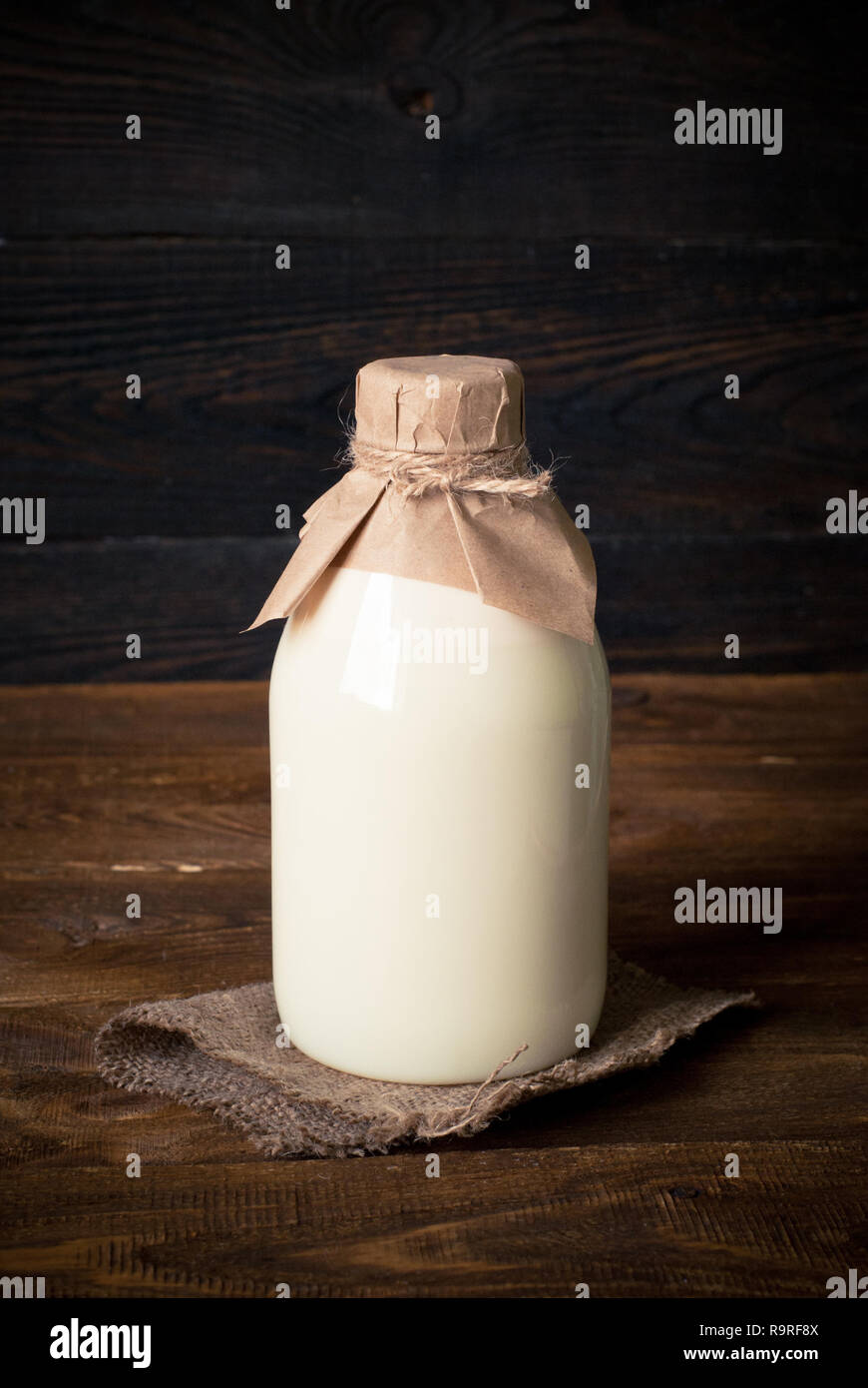 Old fashioned milkman hi-res stock photography and images - Alamy