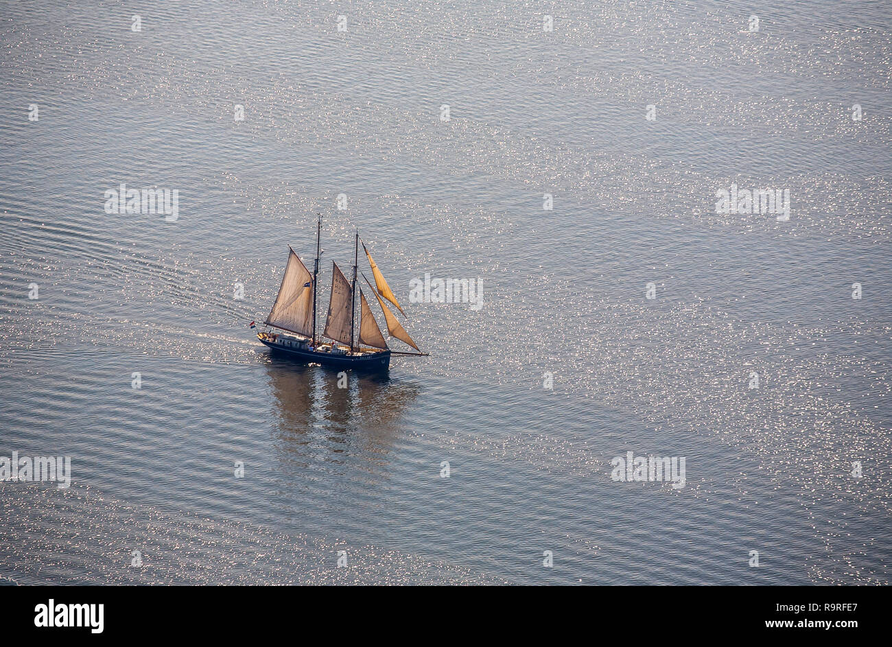 Aerial view regatta sailing boats hi-res stock photography and images ...