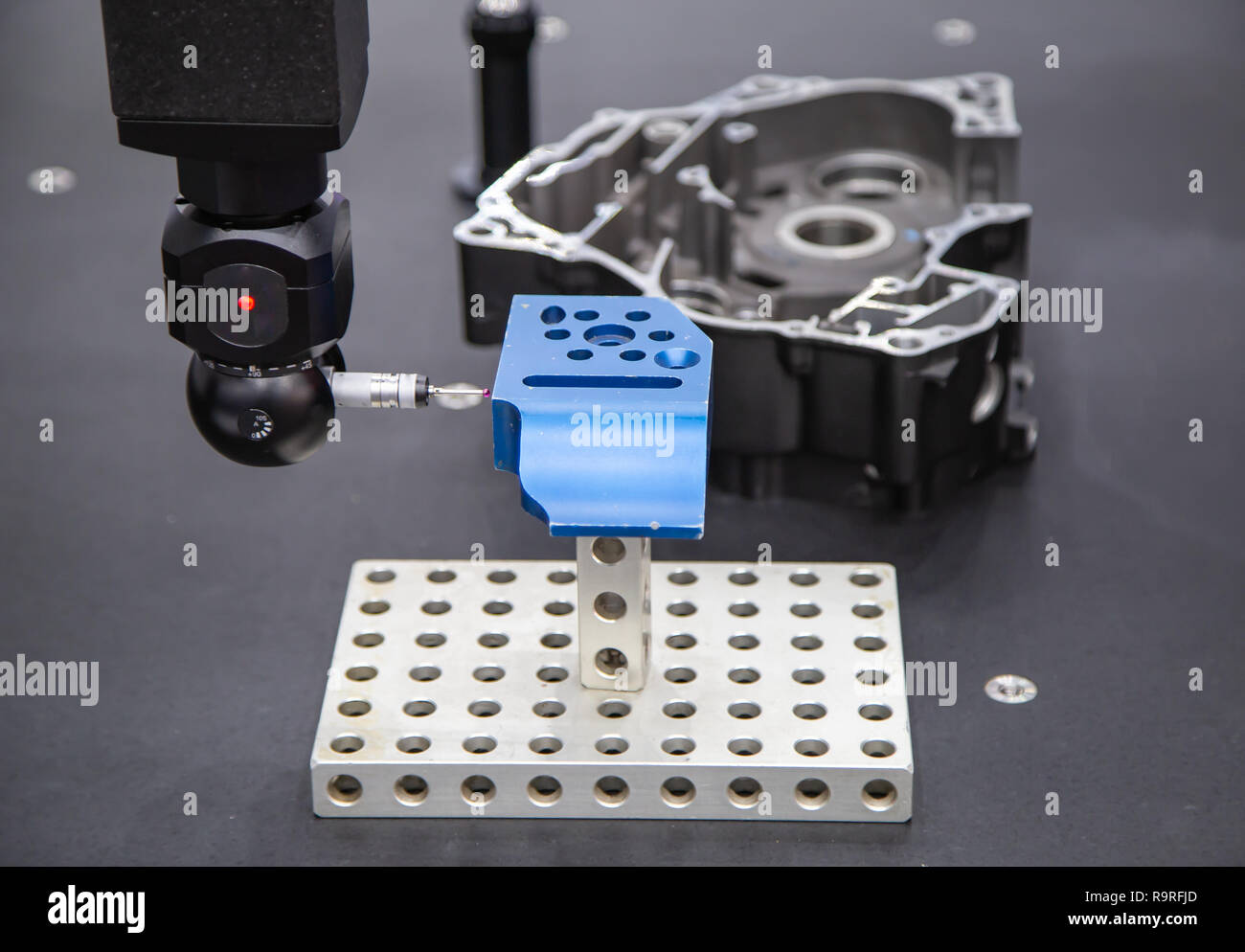 CNC Coordinate Measuring Robotic Machine measuring workpiece Stock ... CNC Coordinate Measuring Robotic Machine measuring workpiece Stock ...