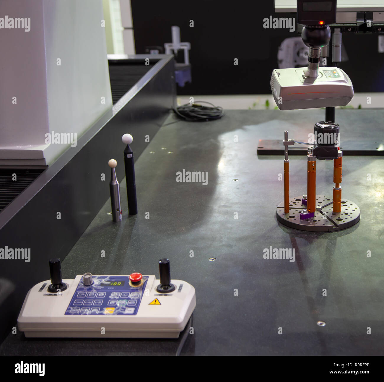 CMM laser scanner optical advanced inspection and measurement Stock ...