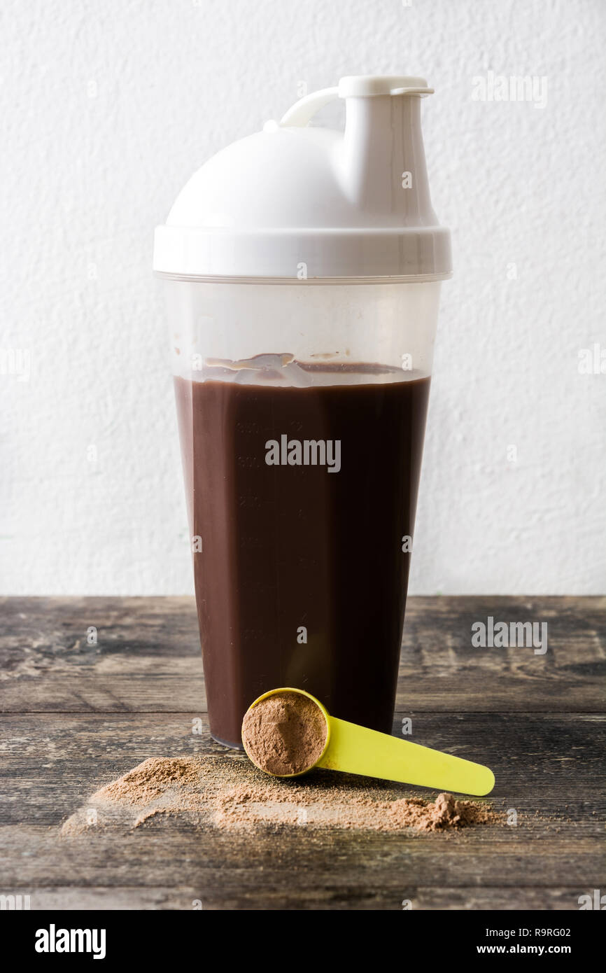 Prepared protein shake shake hi-res stock photography and images - Alamy