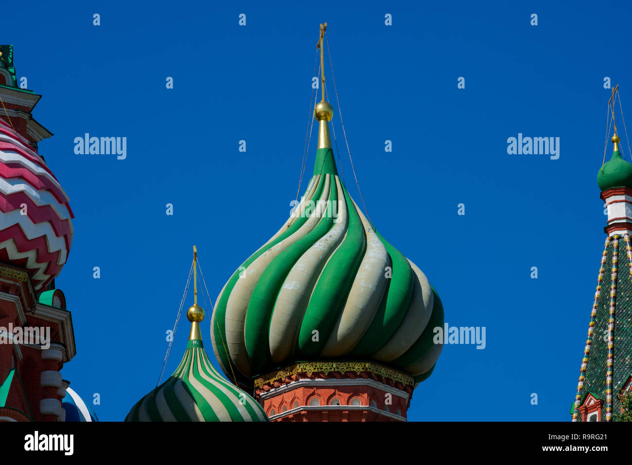 Saint Basil's Cathedral (Sobor Vasiliya Blazhennogo) is a church in Red ...