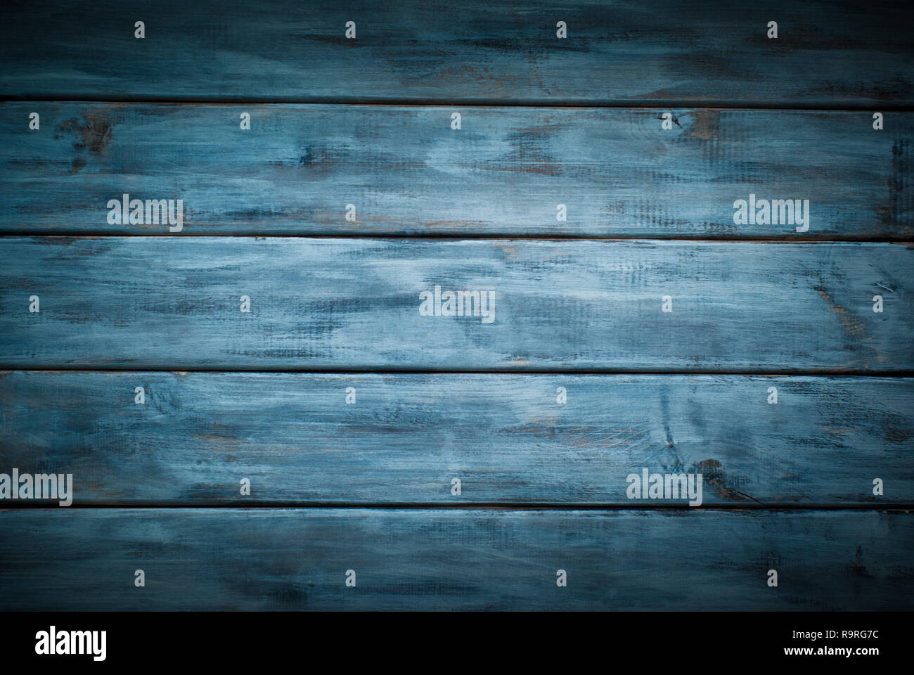 Wooden blue horizontal boards. Background for design Stock Photo - Alamy