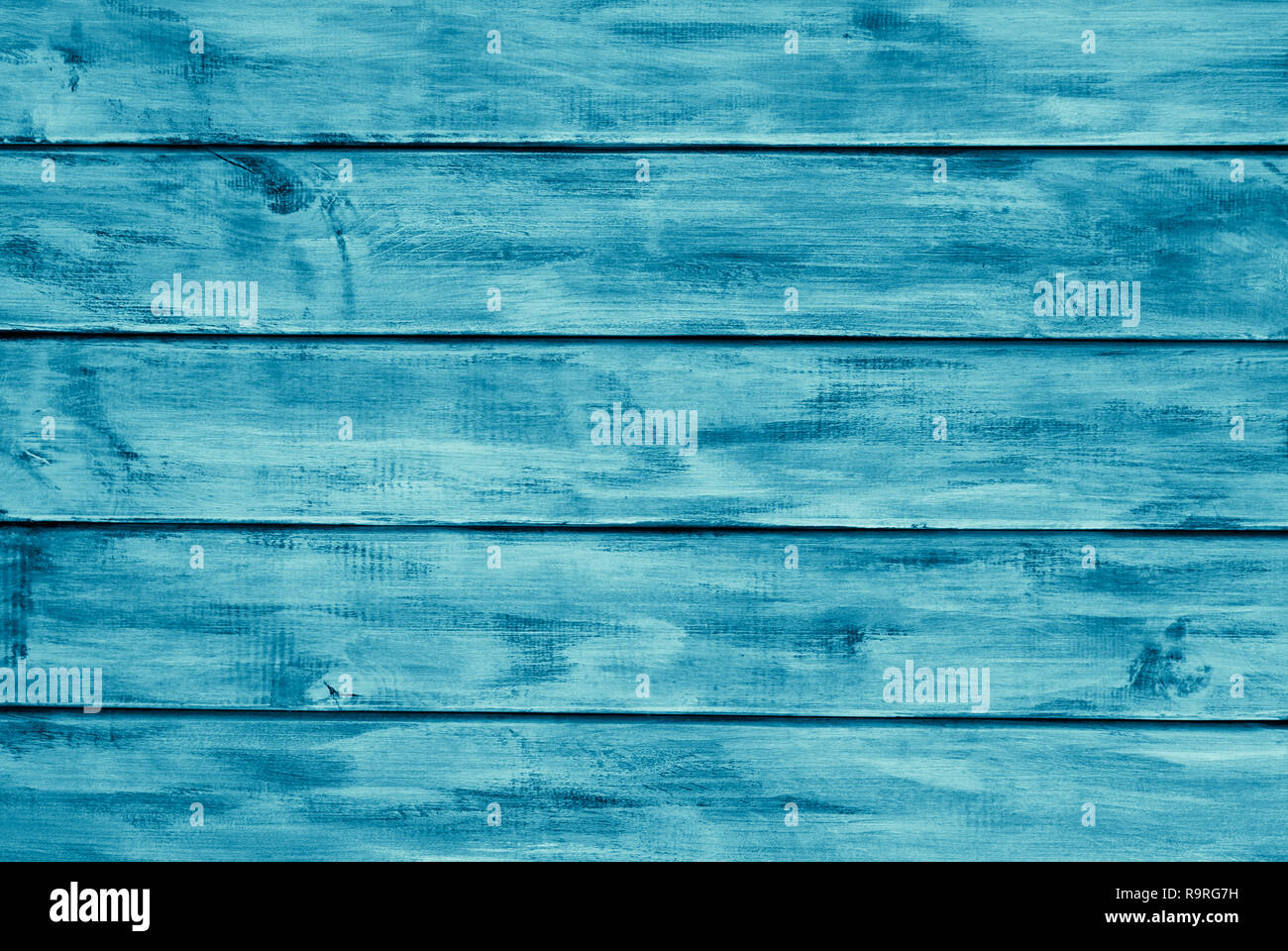 Wooden blue horizontal boards. Background for design Stock Photo - Alamy