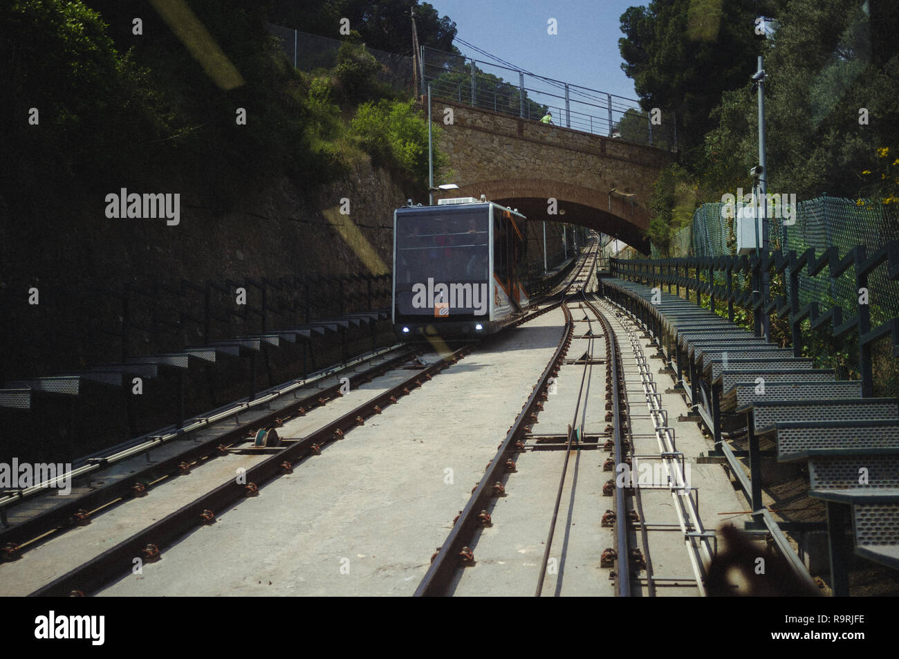 Funicular railway barcelona hi-res stock photography and images - Alamy