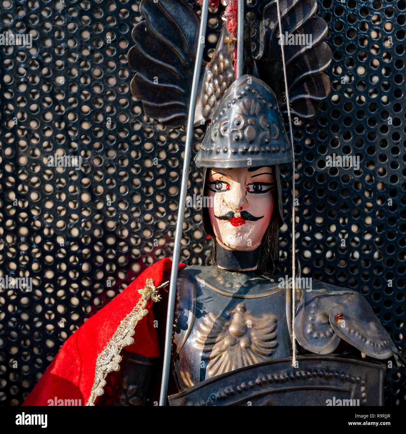 Portrait of a famous character of the puppets. Created by a master ...