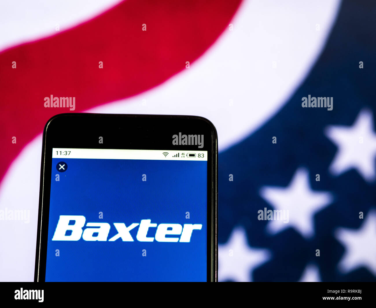 Baxter logo hi-res stock photography and images - Alamy