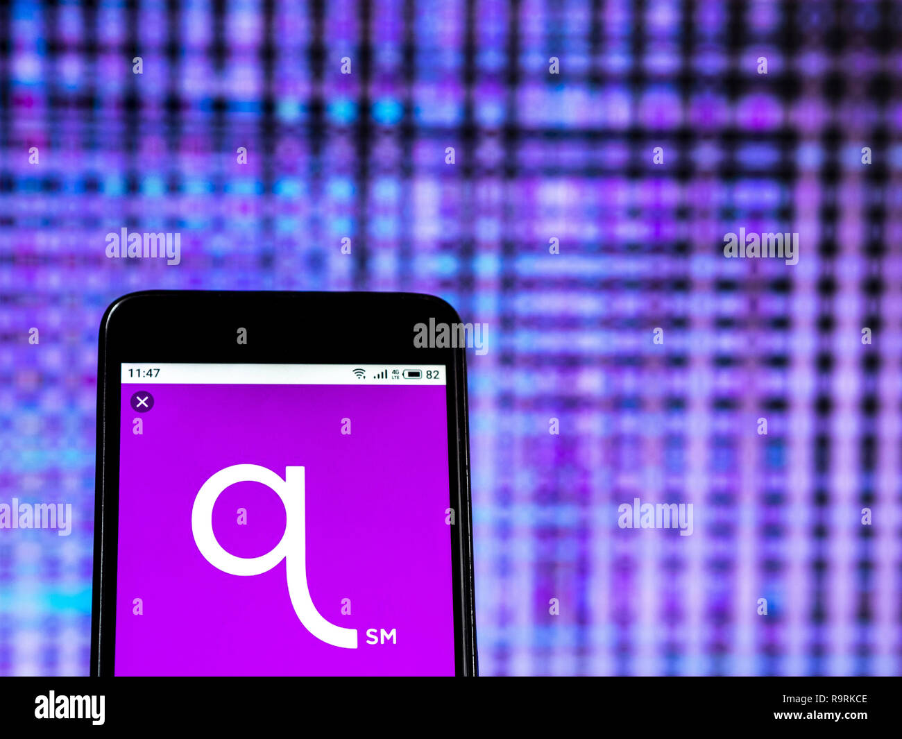 December 25, 2018 - Kiev, Ukraine - Qurate Retail Group Company logo ...