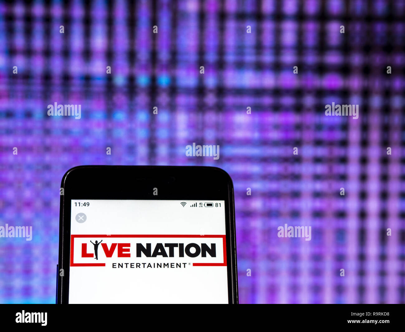 Live nation logo hi-res stock photography and images - Alamy