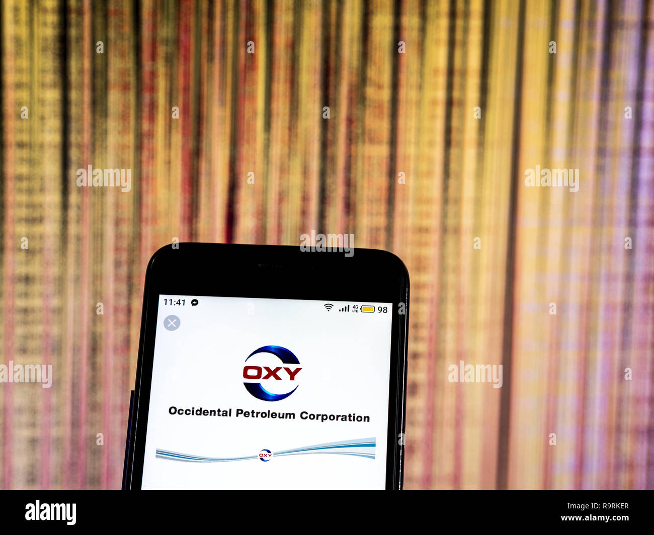 Occidental petroleum logo hi-res stock photography and images - Alamy