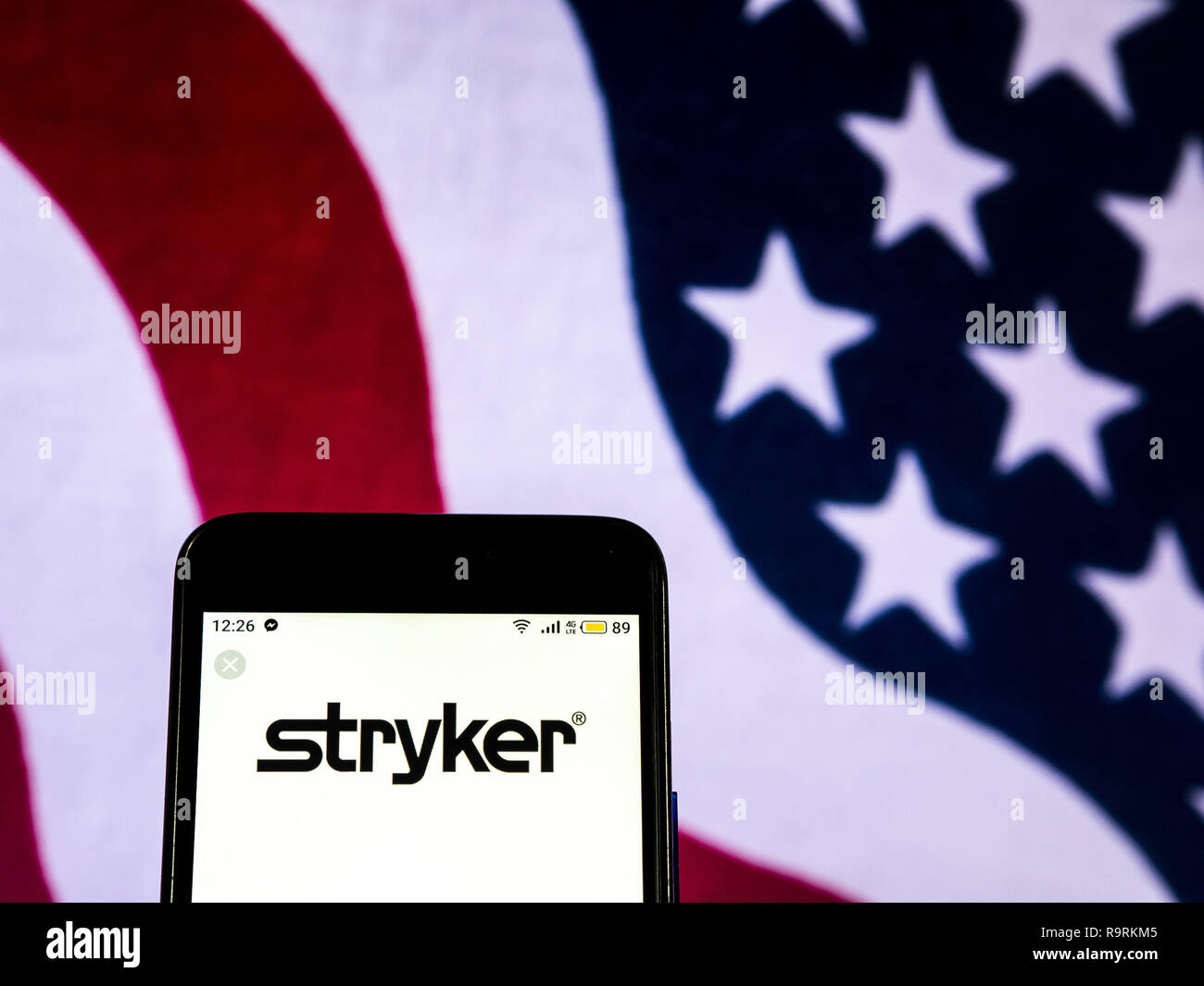 Stryker logo hi-res stock photography and images - Alamy