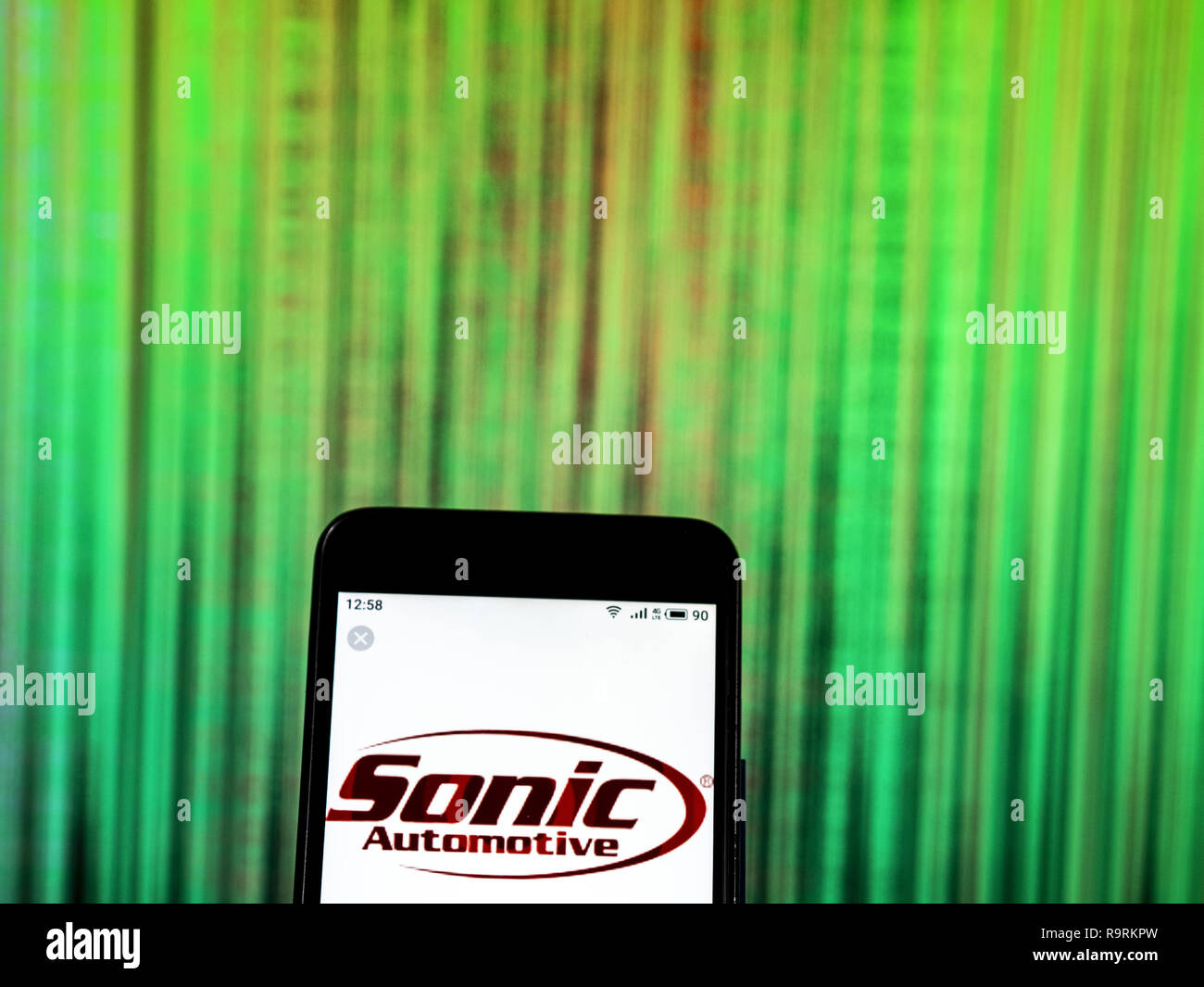 Sonic logo hi-res stock photography and images - Alamy
