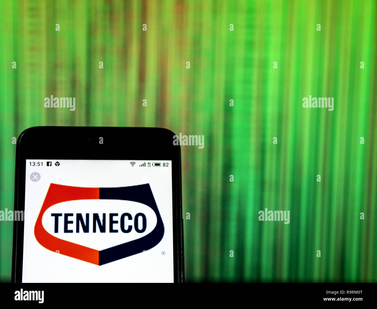 Tenneco logo hi-res stock photography and images - Alamy