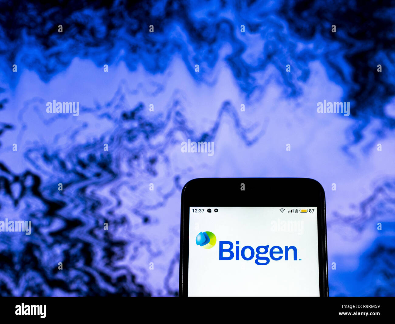 Biogen logo hi-res stock photography and images - Alamy