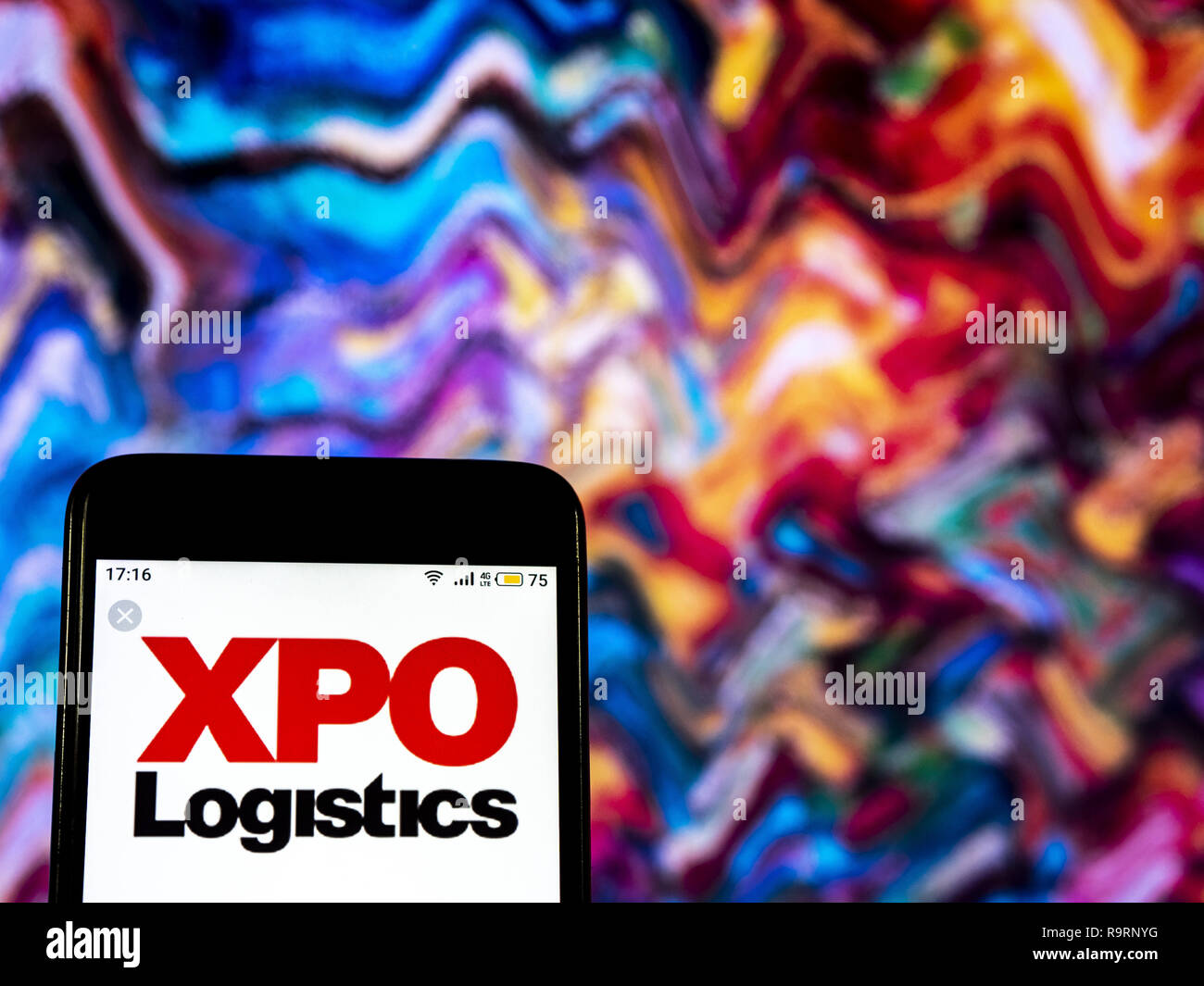 Xpo technology company logo hi-res stock photography and images - Alamy