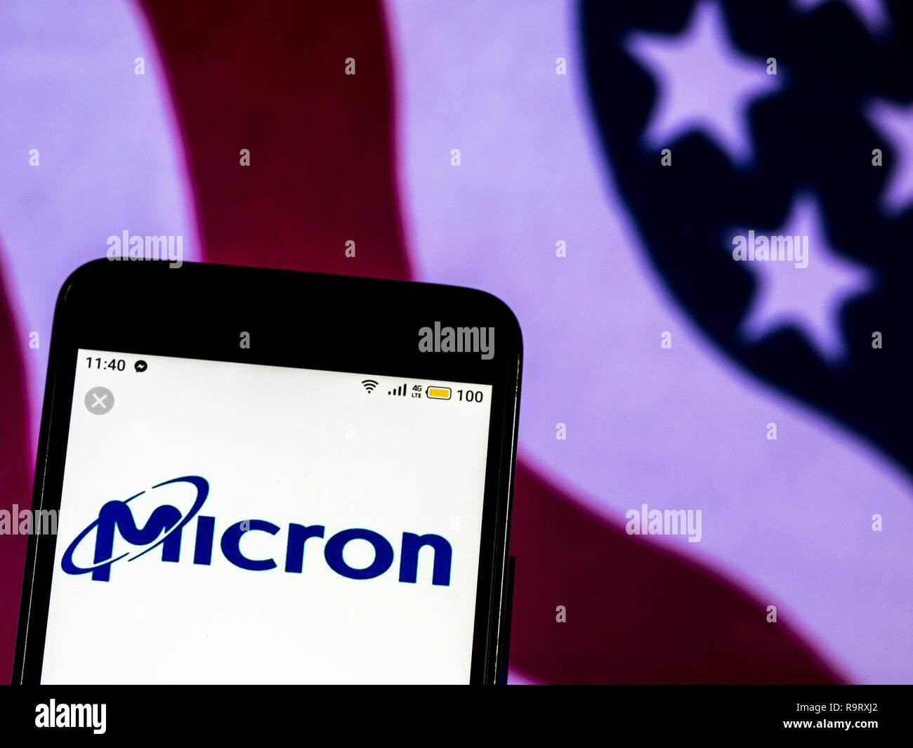 Logo micron hi-res stock photography and images - Alamy