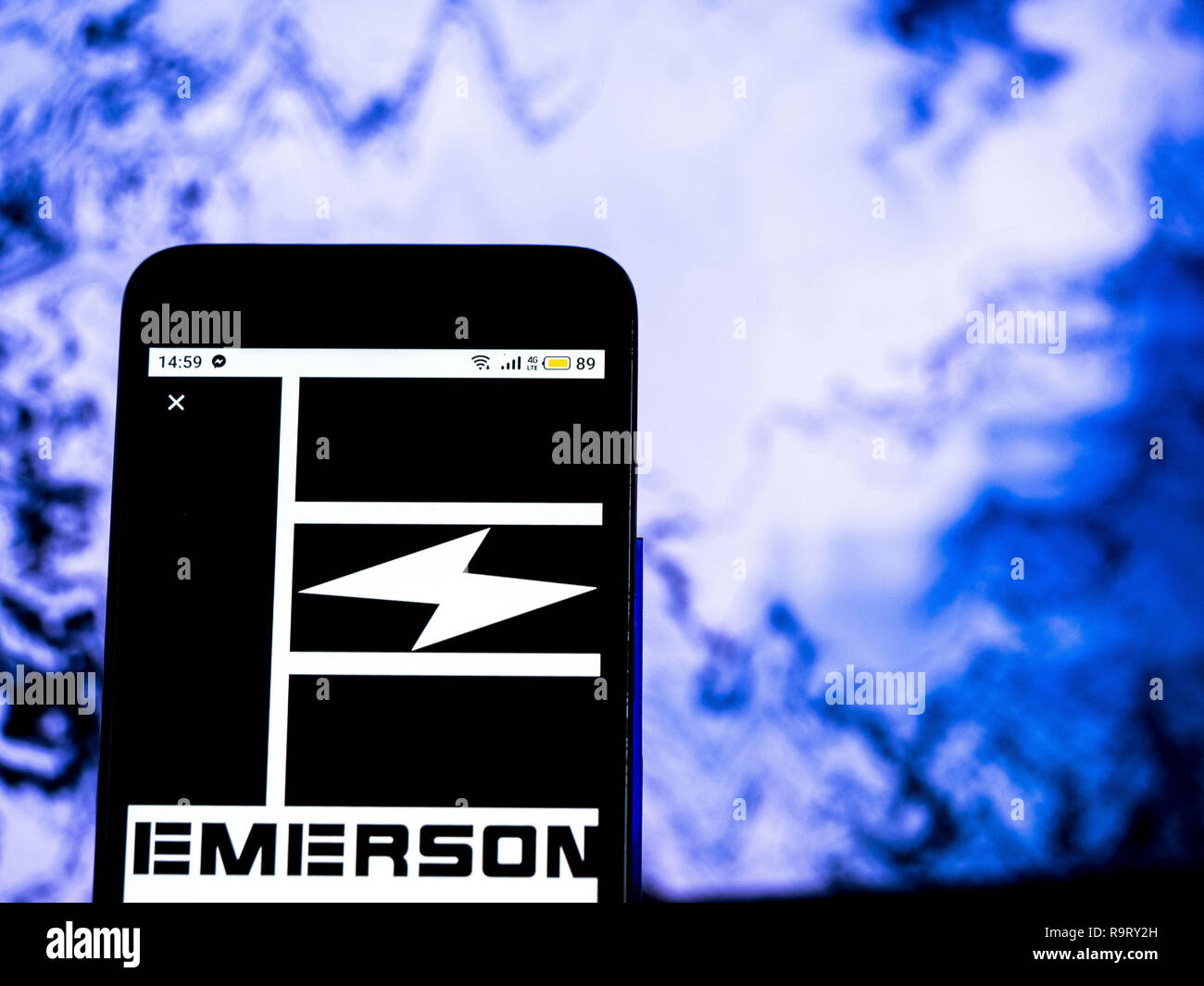Emerson electric logo hi-res stock photography and images - Alamy