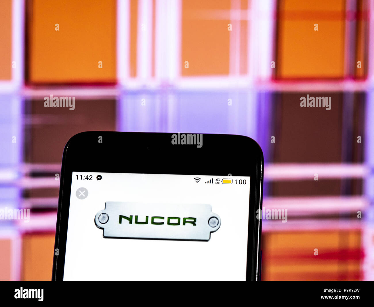 Nucor logo hi-res stock photography and images - Alamy
