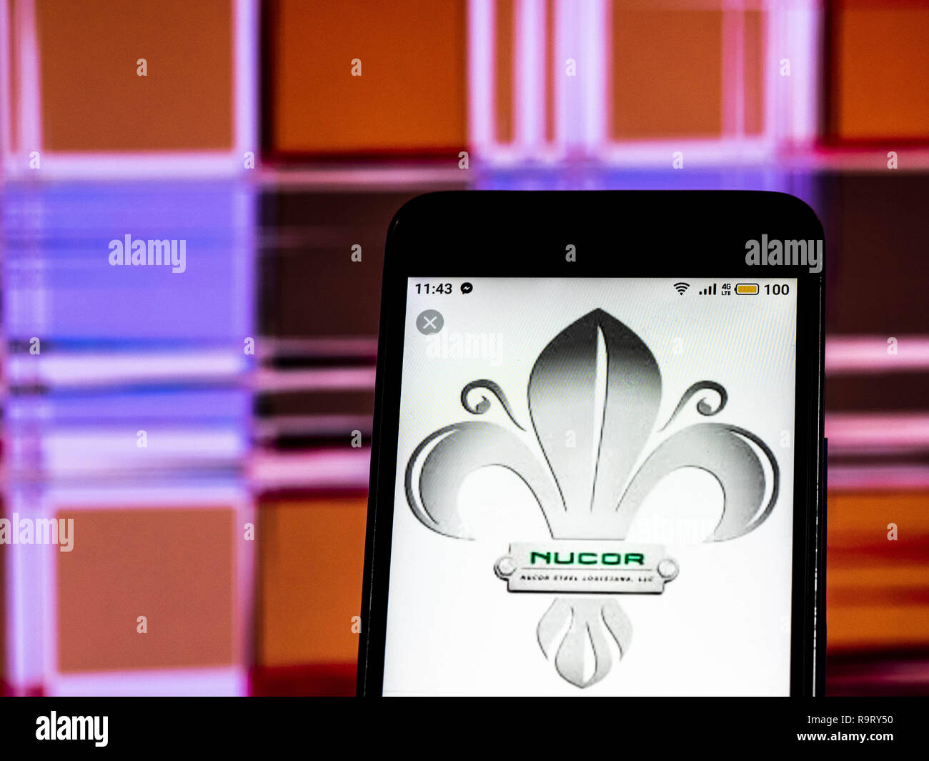 Nucor logo hi-res stock photography and images - Alamy