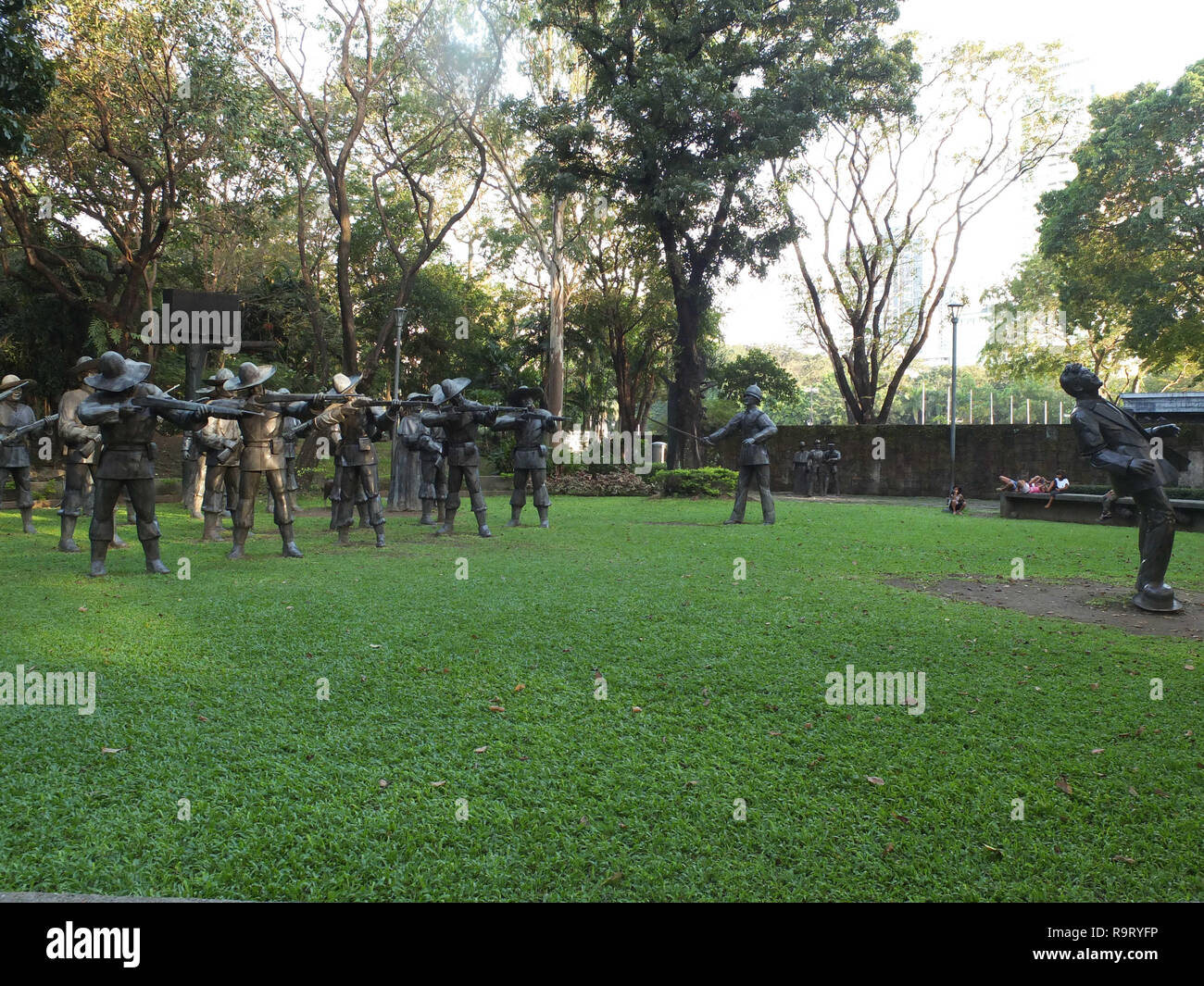 Jose rizal park a manila hi-res stock photography and images - Alamy