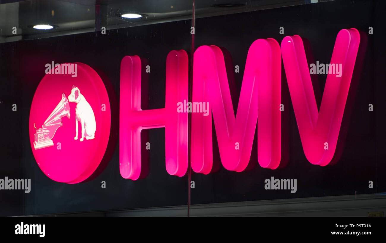 Hmv business logo hi-res stock photography and images - Alamy