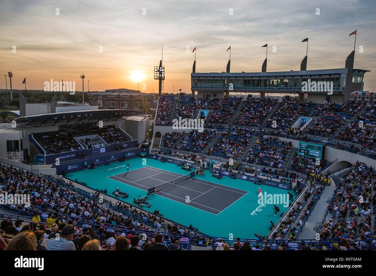 2018 mubadala tennis in abu dhabi hi-res stock photography and images ...