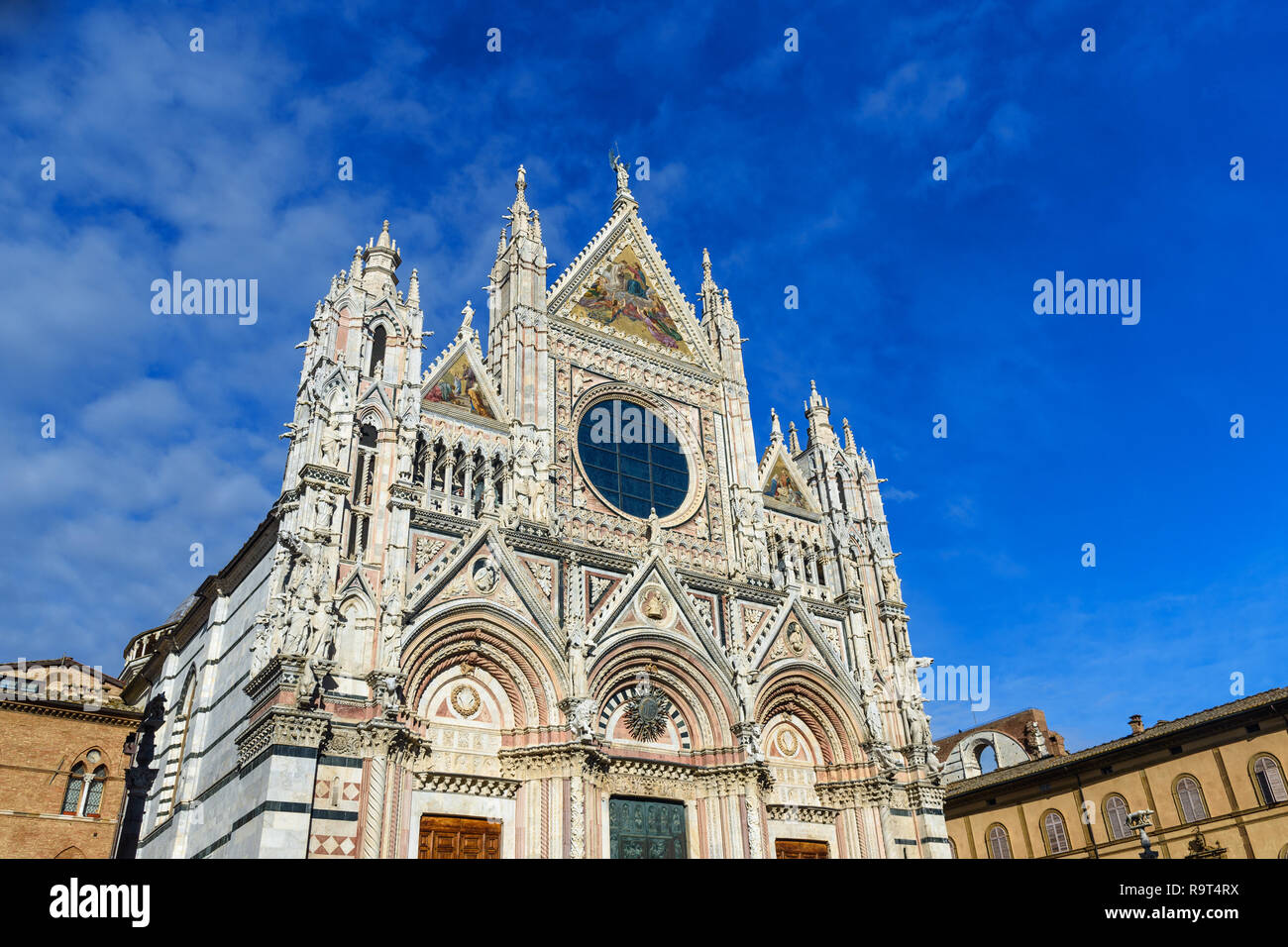 Siena Cathedral Santa Maria Assunta, Duomo di Siena. Tuscany, Italy ...