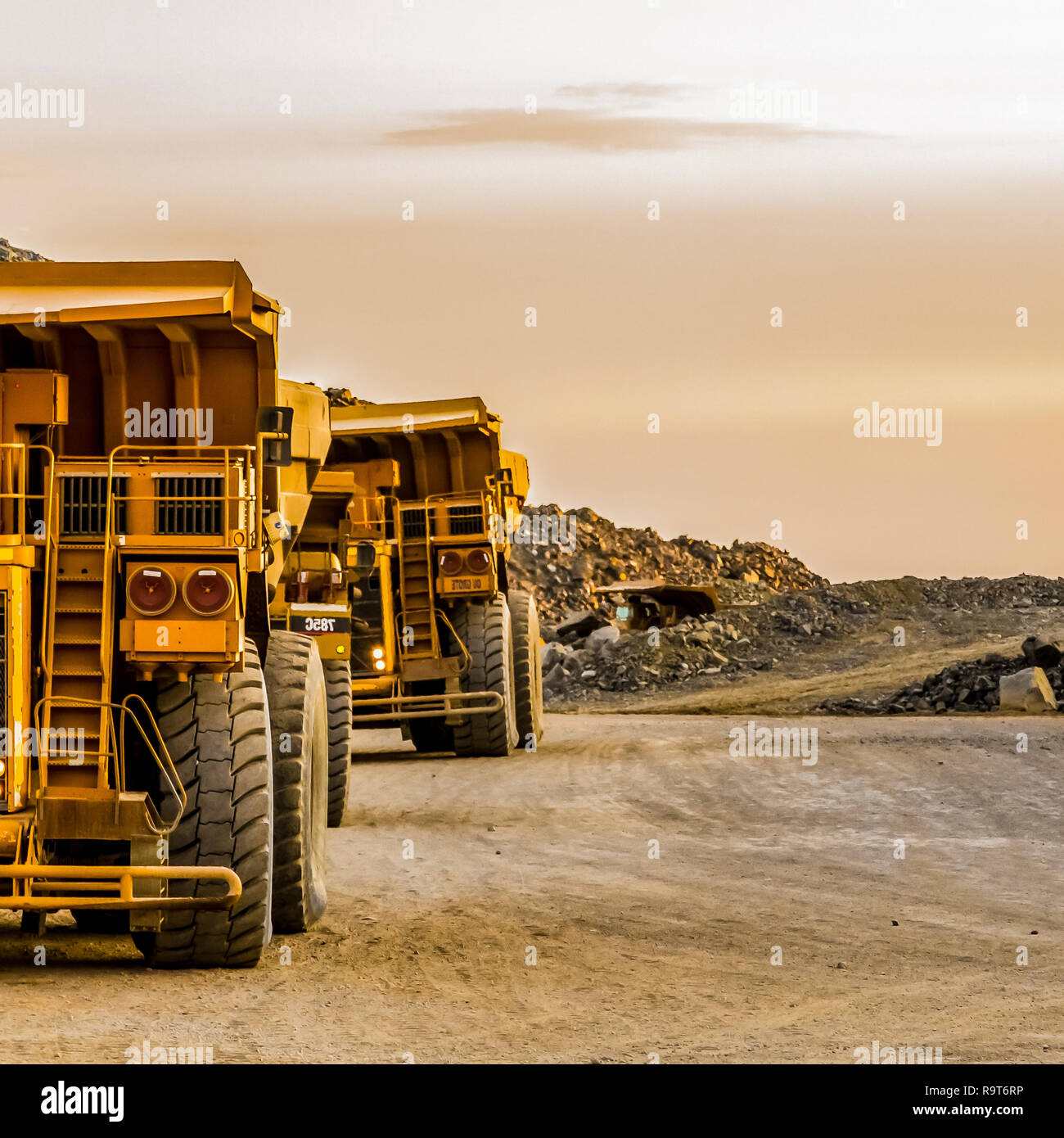 Platinum Palladium Mining and processing, Dump Truck for transporting ...