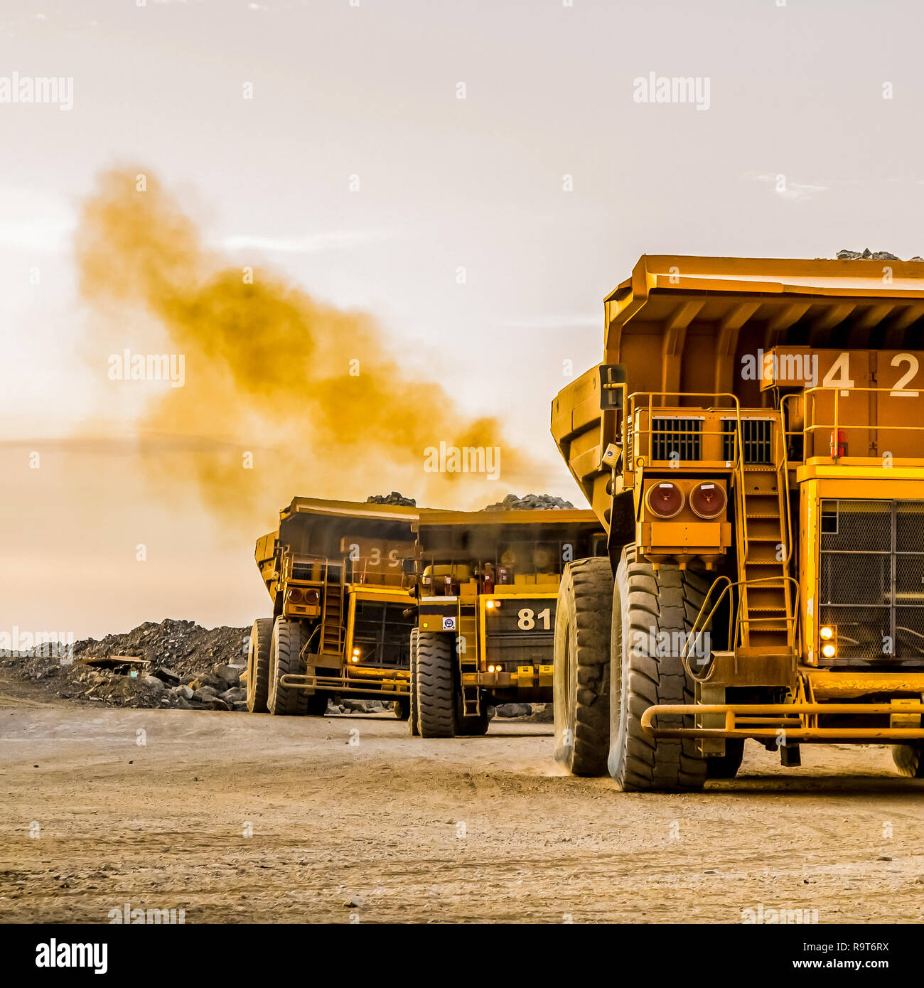 Platinum Palladium Mining and processing, Dump Truck for transporting ...