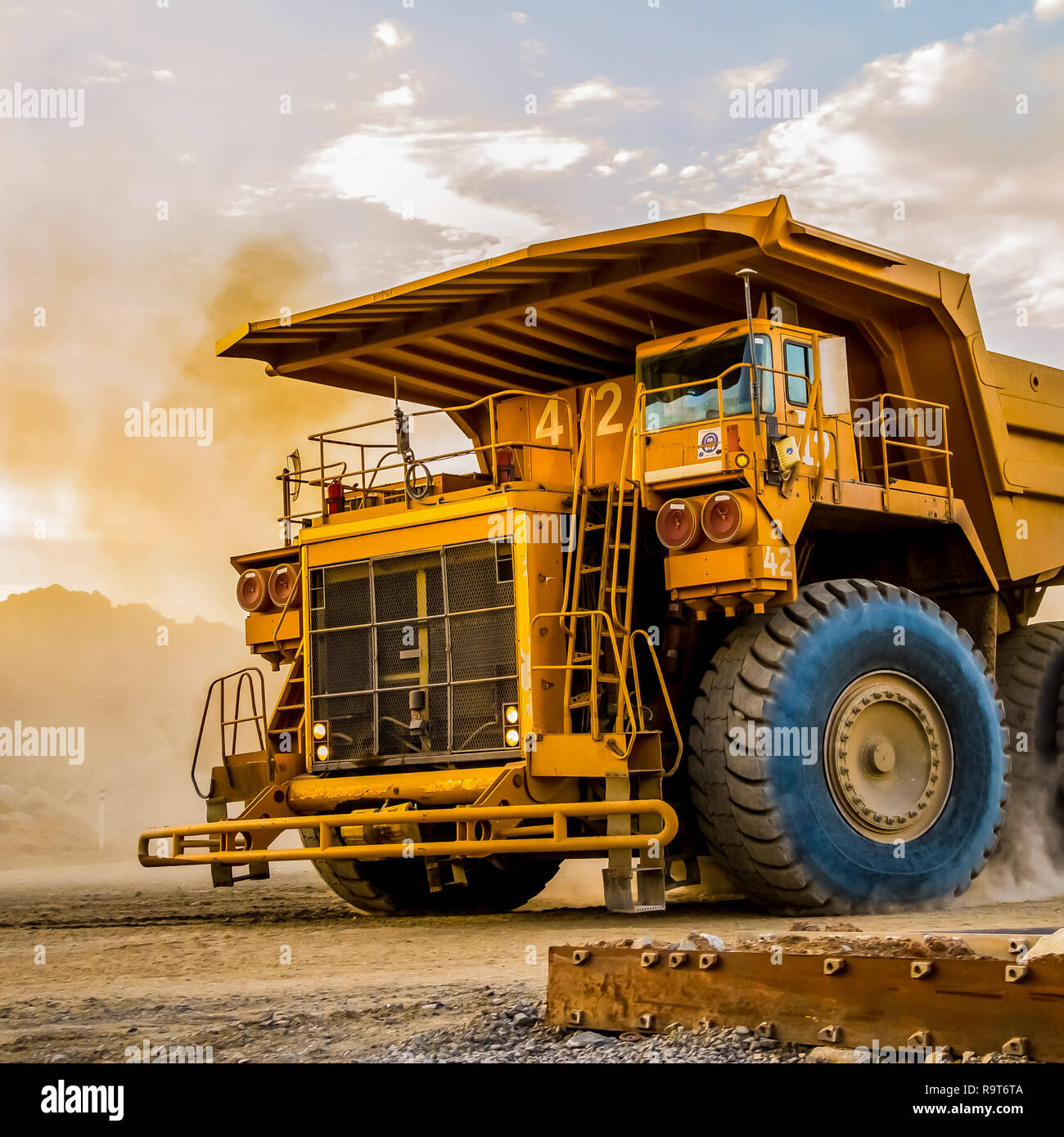 Platinum Palladium Mining and processing, Dump Truck for transporting ...