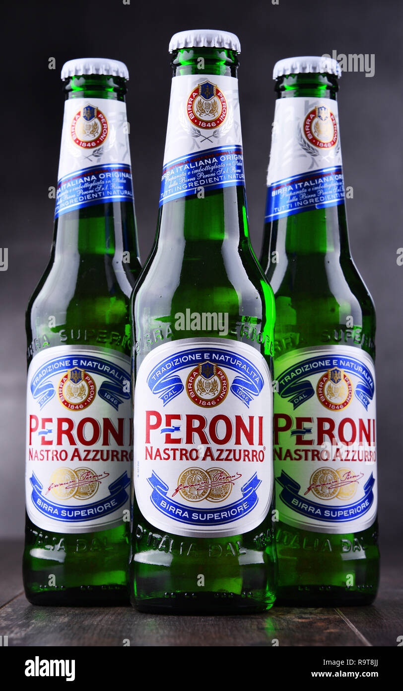 Peroni bottles hi-res stock photography and images - Alamy