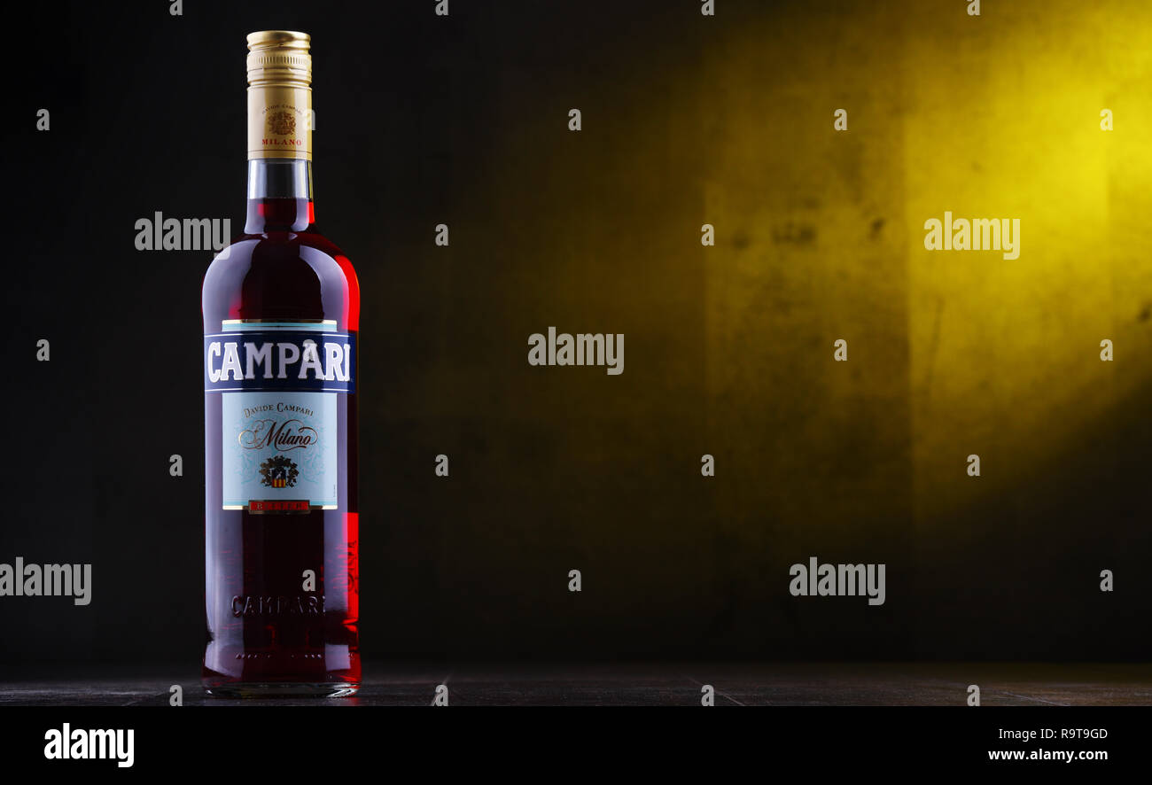 Campari bottle hi-res stock photography and images - Alamy