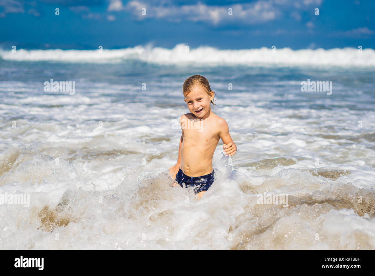 Boy Falling Into Water High Resolution Stock Photography and Images - Alamy