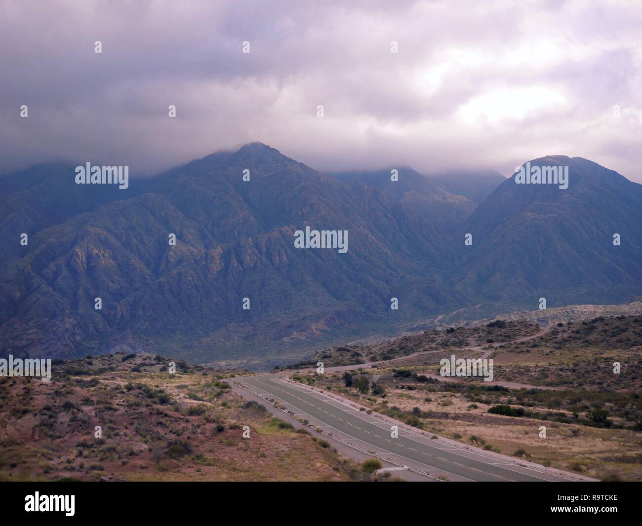 Aerial view andes mountains hi-res stock photography and images - Alamy
