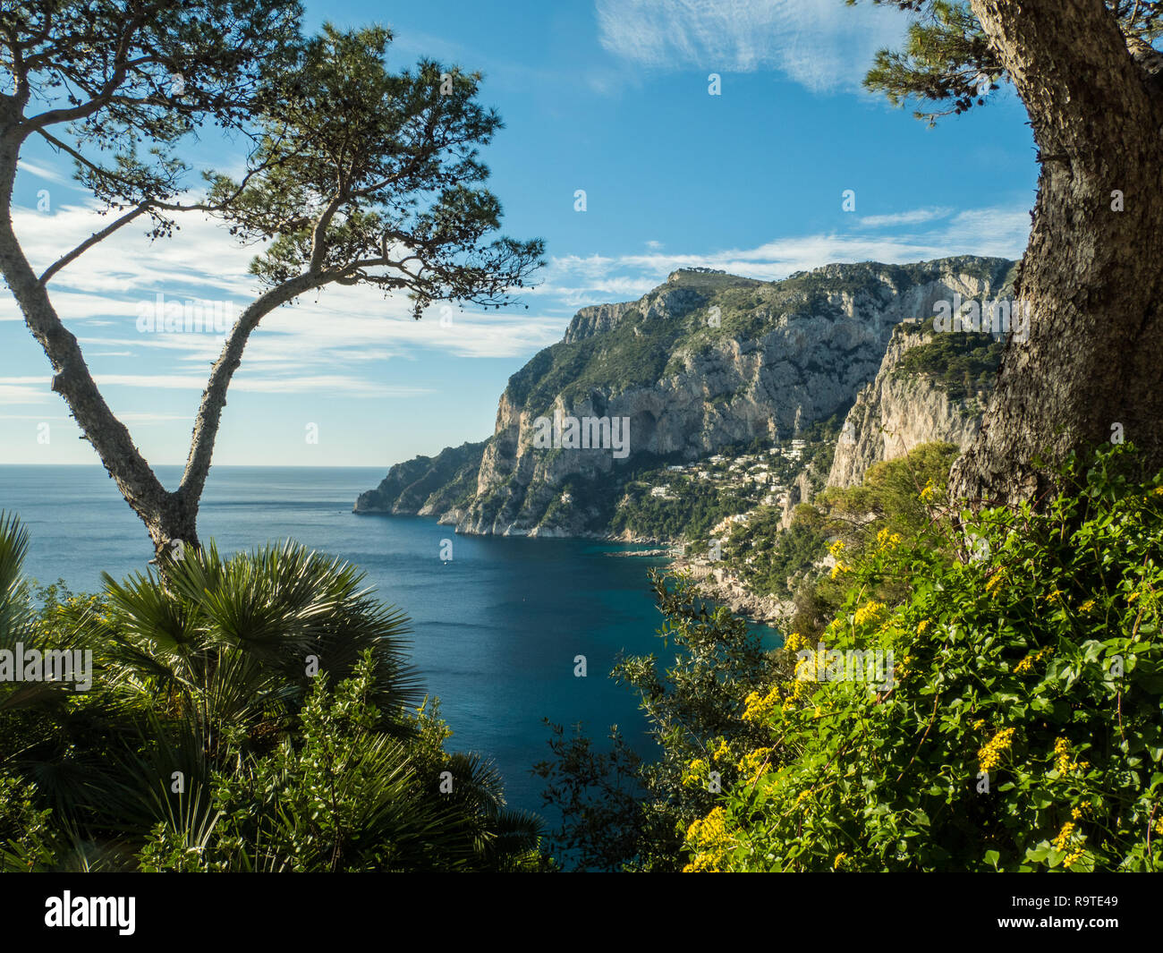 Island of Capri in the region of Campania, Italy Stock Photo - Alamy