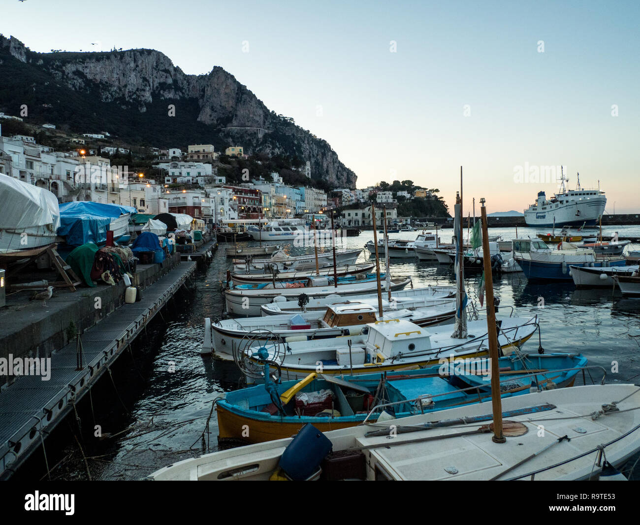 Capri island ferry hi-res stock photography and images - Alamy