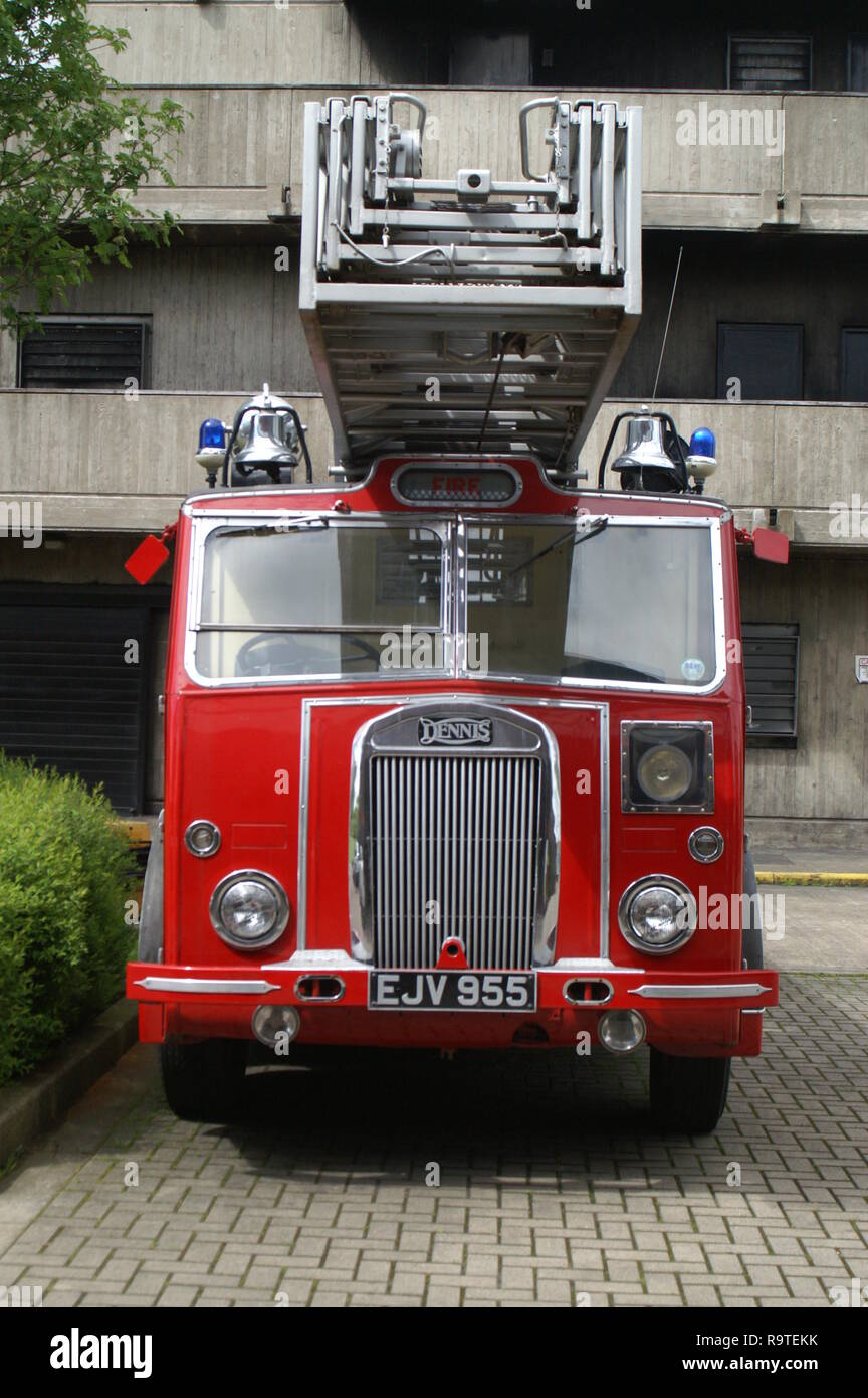 Vintage fire tender High Resolution Stock Photography and Images - Alamy